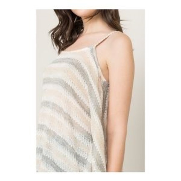 Mystree | Tops | Mystree Ruffle Fabric Mix Top | Poshmark